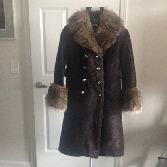 Russel Taylor | Jackets & Coats | Vintage Faux Long Fur Coat Russell ...